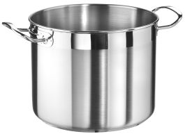 Pentola in acciaio inox per induzione con 2 maniglie modello ...